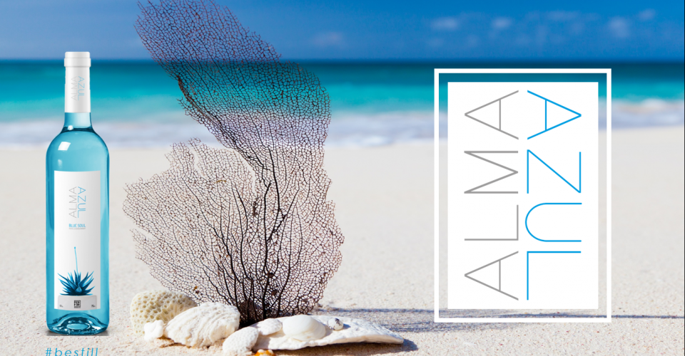 ALMA AZUL - blue wine