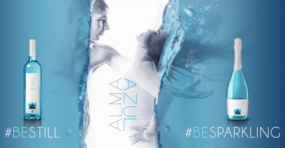 ALMA AZUL - blue wine